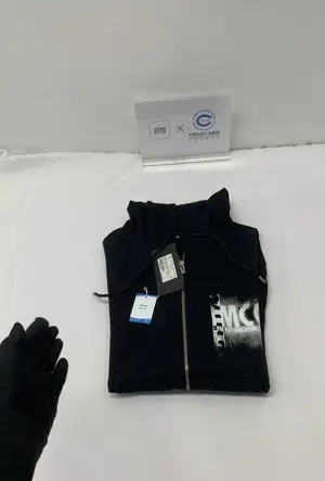 Alexander McQueen Logo Zip-up Hooded Jacket