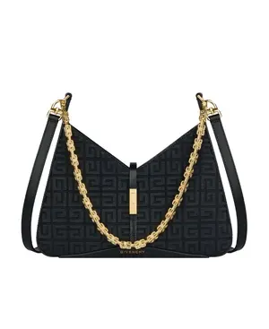 Givenchy Logo Embroidered Cut Out Small Shoulder Bag