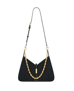 Givenchy Logo Embroidered Cut Out Small Shoulder Bag