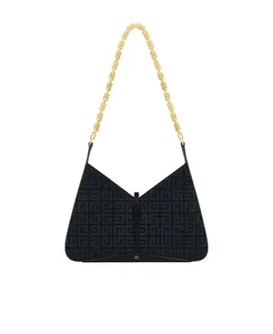 Givenchy Logo Embroidered Cut Out Small Shoulder Bag
