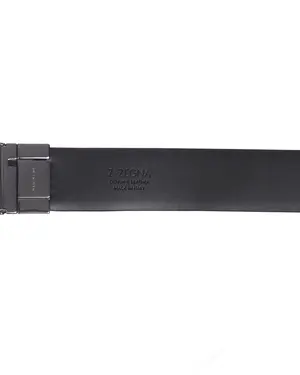 Zegna Logo Belt