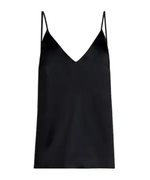 Brunello Cucinelli V-neck Sleeveless Top - Black