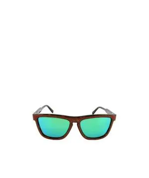 Loewe Logo Sunglasses - Green