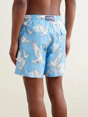 Vilebrequin 3 Paradis Moorea Printed Swim Shorts - Blue