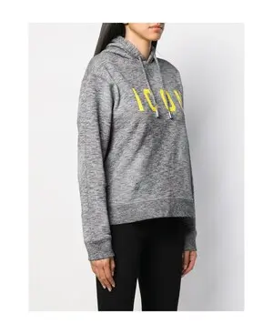Dsquared2 Icon Hooded Sweater - Gray