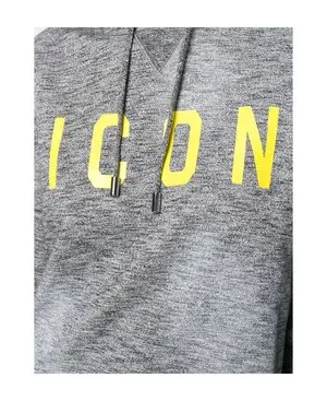 Dsquared2 Icon Hooded Sweater - Gray