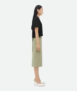 Bottega Veneta Heavy Knit Cropped T-shirt