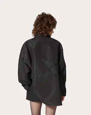 Valentino Garavani Butterfly Embroidered Shirt