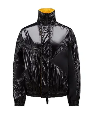 Moncler Alicia Keys Logo Patch Padded Short Down Jacket