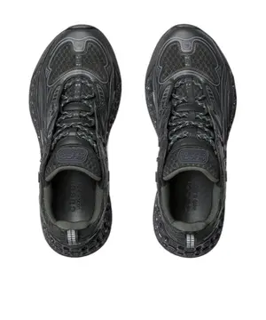 Gucci 3d Effect Interlocking G Trainers - Black