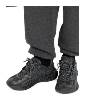 Gucci 3d Effect Interlocking G Trainers - Black