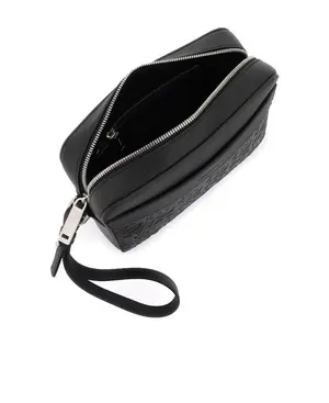 FERRAGAMO Logo Zipper Shoulder Bag