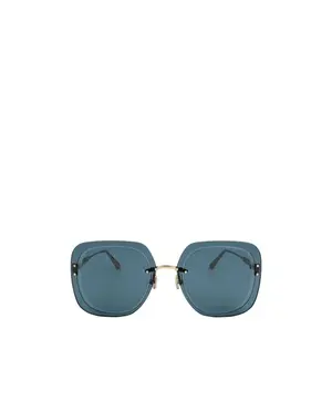 Dior Rimless Sunglasses - Blue