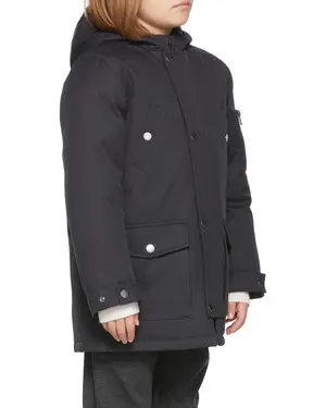 Bonpoint Logo Parka Coat