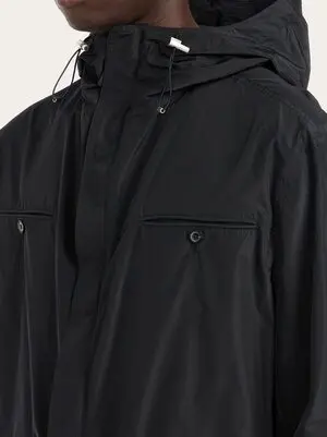 FERRAGAMO Hooded Casual Jacket - Black