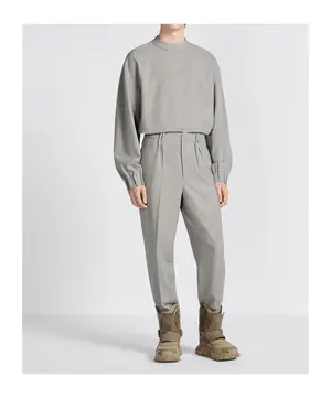 Dior Straight Leg Pleated Trousers