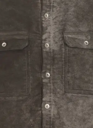 Rick Owens Padded Shirt Jacket - Brown