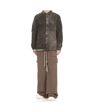 Rick Owens Padded Shirt Jacket - Brown
