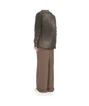 Rick Owens Padded Shirt Jacket - Brown