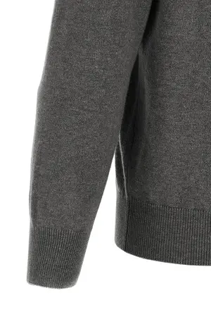 Brunello Cucinelli Funnel-neck Knitted Polo Shirt - Black