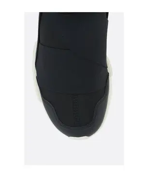 Y3 Qasa Round Toe Sneakers - Black
