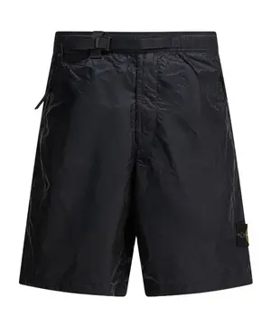 Stone Island Belted Shorts For Men