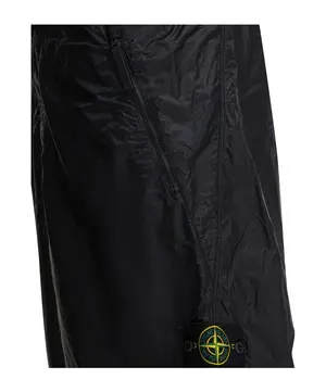 Stone Island Logo Patch Belted Shorts