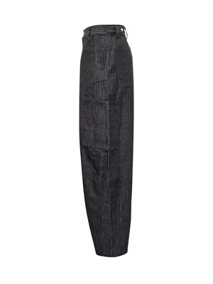 Givenchy Pinstriped Cargo Pants