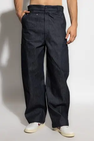 Givenchy Pinstriped Cargo Pants