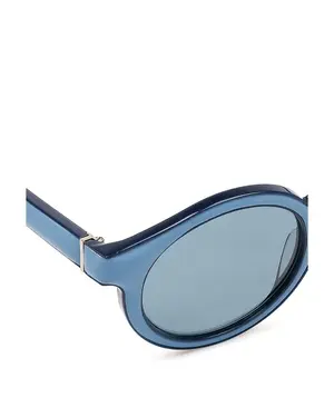 Loewe Logo Sunglasses - Blue