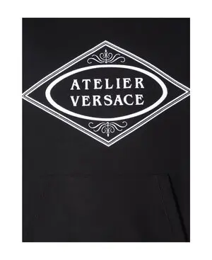 Versace Atelier Logo Print Hoodie