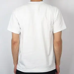Play Comme Des Garcon Round-necked Logo T-shirt