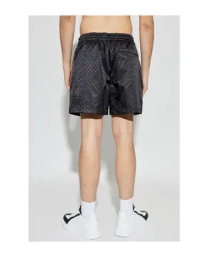 Alexander McQueen Skull Motif Elasticated Waist Shorts