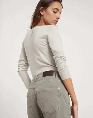 Brunello Cucinelli Mid-rise Straight Leg Jeans