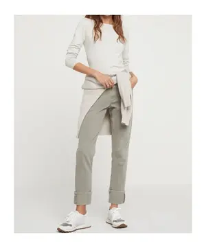 Brunello Cucinelli Mid-rise Straight Leg Jeans