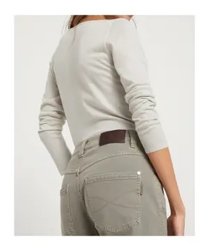 Brunello Cucinelli Mid-rise Straight Leg Jeans