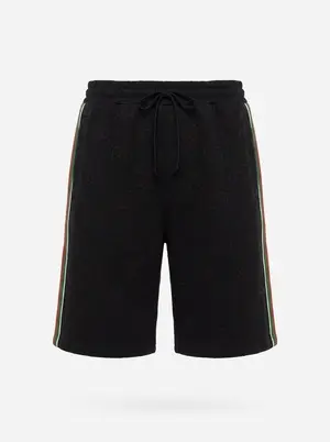 Gucci Gg Jacquard Jersey Bermuda Shorts