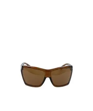 TOM FORD Logo Sunglasses - Brown