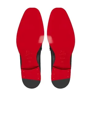 CHRISTIAN LOUBOUTIN Chambelimoc Slip-on Loafers - Black