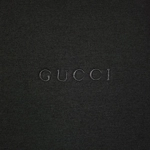 Gucci Viscose Jersey Hooded Sweatshirt - Black