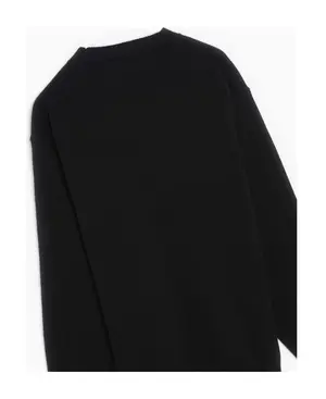 Kenzo Boke Flower Crewneck Knitted Jumper - Black