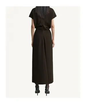 TOTEME Short Sleeve Maxi Dress