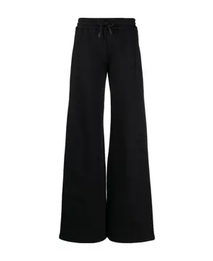 Off-White Drawstring Wide-leg Pants