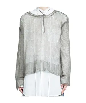 ANN DEMEULEMEESTER Openwork Sweater
