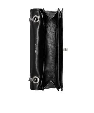 Tory Burch Kira Turnlock Shoulder Bag - Black