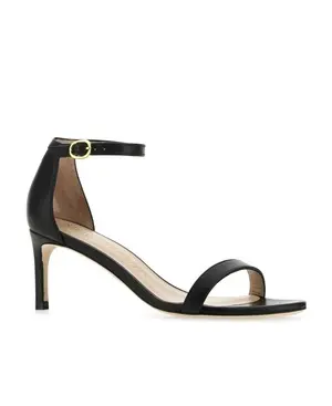 STUART WEITZMAN High-heeled Sandals With Logo Detail