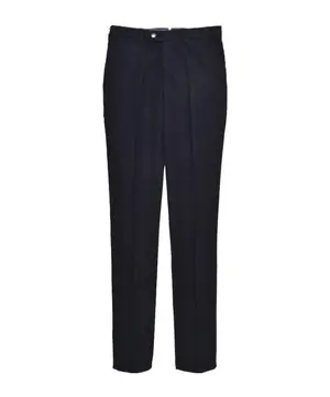 Brunello Cucinelli Tailored Pressed-crease Trousers - Blue