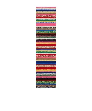 Celine Scarf In Mouline Alpaca And Wool - Multicolour