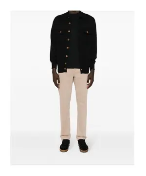 Brunello Cucinelli Logo Printed Crewneck T-shirt - Black
