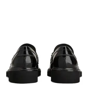 ROGER VIVIER Viv Rangers Chain-embellished Loafers